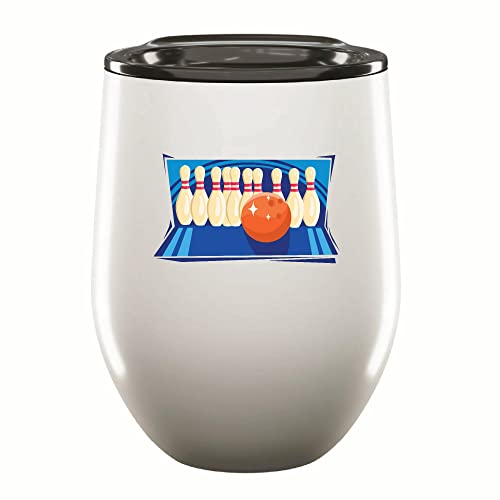 Amazon.com: Bowling Gift Set for Kids and Adults Bowling Pins and Ball ...