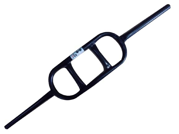 Buy HR BODIES Oval Biceps and Triceps Rod with Locks for Home Gym ...