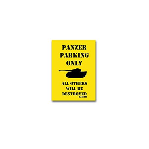 Panzer Parking only Parkplatz parken Panzerkampfwagen Fahrzeug ...