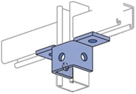 Genuine Unistrut P1031-EG 4 Hole T Shaped Connector Bracket for All 1-5 ...