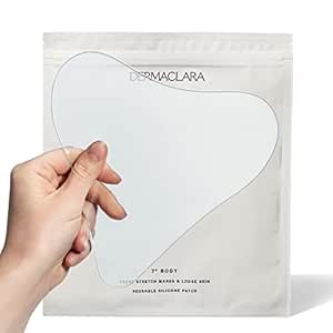 Amazon.com: Dermaclara Enhanced Silicone Fusion Body Patch - Silicone Patches For Scars ...