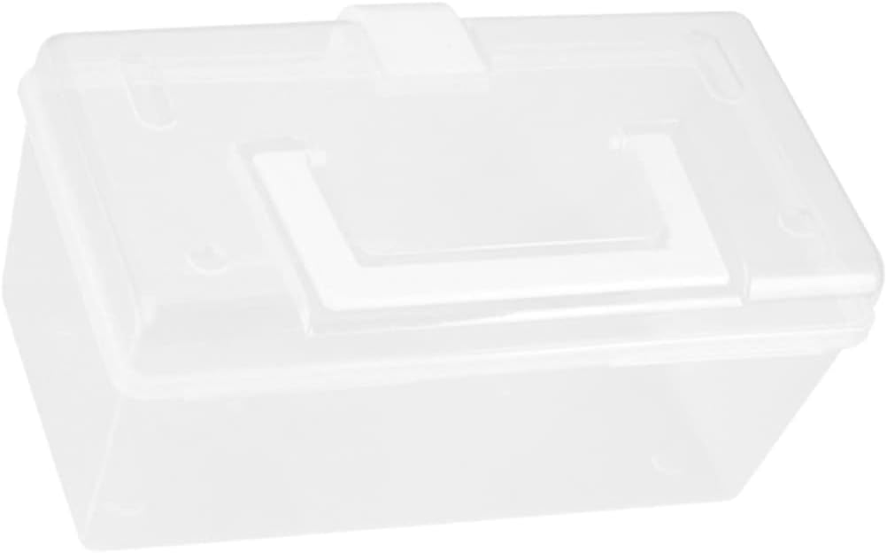 Amazon.com: TIDTALEO Box Mini Medicine Case Plastic Storage Boxes Clear ...