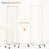 Amazon.com: MISSLO Small Clothes Racks for Hanging Clothes Clothing ...