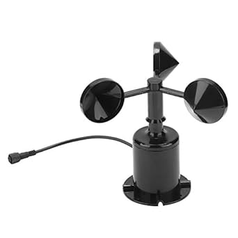 Amazon.com: Wind Speed Meter, 0-70m/s Environment Signal Output Pulse ...