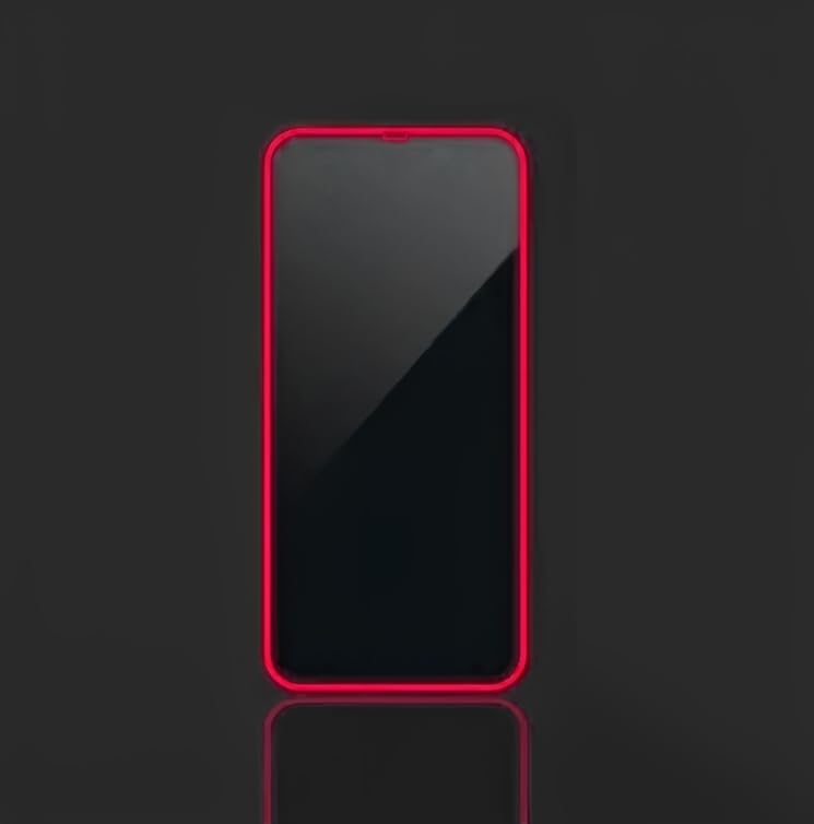Amazon.com: Luminous Neon Glow In The Dark Tempered Glass Screen ...