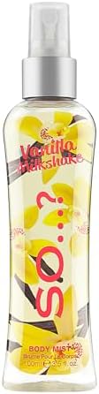 Body Mist by So…? Womens Vanilla Milkshake Body Mist Fragrance Spray ...