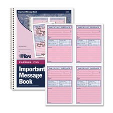 Tops Carbonless Important Message Book: 0025932400506: Amazon.com ...