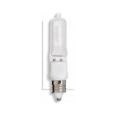 Satco S1916 100Q/F/JD 100-watt E11/T4 Mini Can Halogen Bulb, Frosted, 4 ...