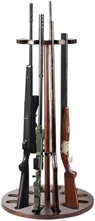 Amazon.com: Miratino Gun Rack, Heavy Solid Wood Rifle & Shotgun Racks ...