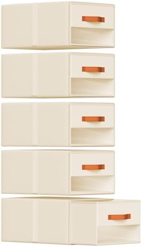 Amazon.com: Easortm Stackable Storage Drawers - Pull Out Storage Bins ...