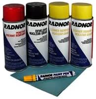 RADNOR RAD64000218 Nuclear Grade NDT Inspection Kit – 5-Can Aerosol Kit ...