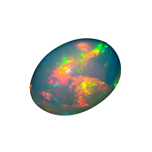Royal Gems Australian Fire Opal Stone Original Certified 7 Ratti 6.5 ...