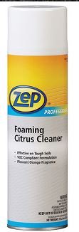 Zep Professional R06801 Foaming Cleaner, Citrus Fragrance (12 Aerosol ...