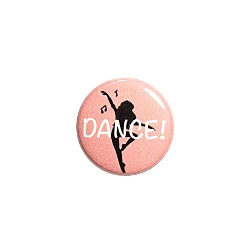 Amazon.com: Dancer Button Dance Pin Backpack Pin 1 Inch 62-26 ...