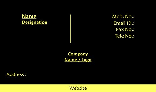 Visiting Card : Amazon.in: Office Products