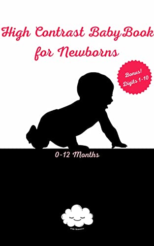 High Contrast Baby Book for Newborns 0-12 Months: A-Z Alphabet Themed ...