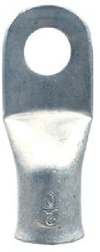 Quick Cable 5956-050H 1/2" Stud MAX Straight Lug, Tin Plated Copper, 2/0 Gauge, Can Be Crimped ...