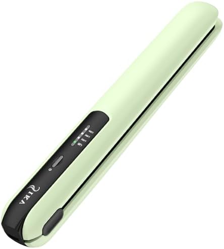 Amazon.com : 2-in-1 Cordless Hair Straightener and Curler, Portable ...