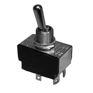 Heavy Duty Bat Handle Toggle Switch - DPDT / On - On : 30-052 ...