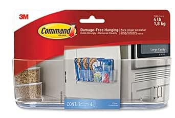 Amazon.com: Command Caddy Wood Clear Large : Patio, Lawn & Garden