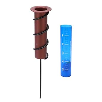 Floating Rain Gauge Rain Measurement Tube Ground Mounted Plastic Tube ...