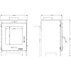 Flavel Arundel 4.9kw Multifuel Wood Burning Stove : Amazon.co.uk: DIY ...
