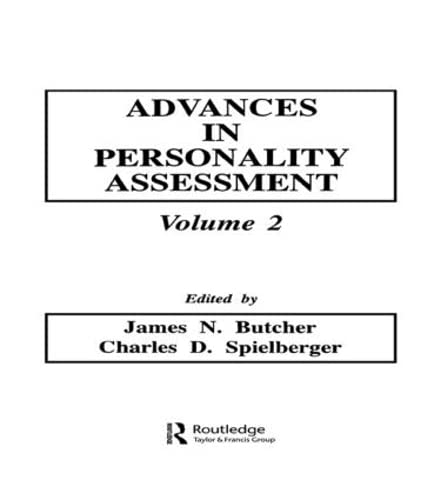 Advances in Personality Assessment: Volume 2 (Advances in Personality ...