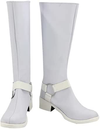 Amazon.co.jp: Female 22.5CM Cosplay Boots Cosplay Shoes B1B01060 ...