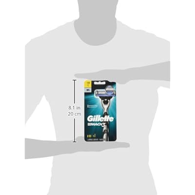 Buy Gillette Mach3 Mens Razor with 1 Handle and 2 Razor Blade Refills ...