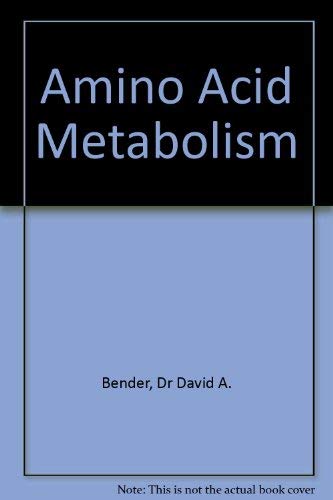 Amazon | Amino Acid Metabolism | Bender, David A. | Basic Science