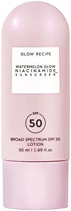Amazon.com: Glow Recipe Sunscreen Watermelon Glow Niacinamide SPF 50 ...