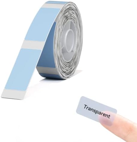 NIIMBOT Lable Maker Tape 0.55" x 1.18" (14×30mm) Printer Sticker Paper ...