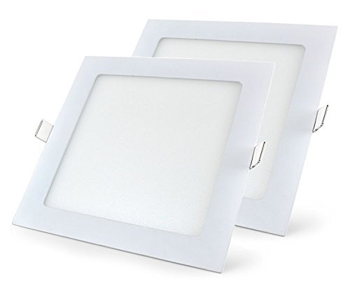 PUFFIN Metal LED Panel Ceiling Light (Warm White,12W)(2 Year Warranty ...