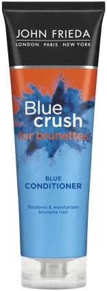 Amazon.com : John Frieda Blue Crush for Brunettes Blue Conditioner, 8.3 ...