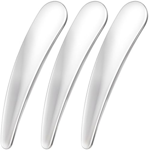 Amazon.com: Pndeyo 3pcs Mini Stainless Steel Makeup Spatula, Reusable ...