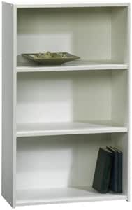 Room Essentials 3 Shelf Bookcase White : Amazon.co.uk: Home & Kitchen