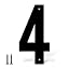 4 Inch Stainless Steel Metal House Numbers, Door Numbers and Letters ...