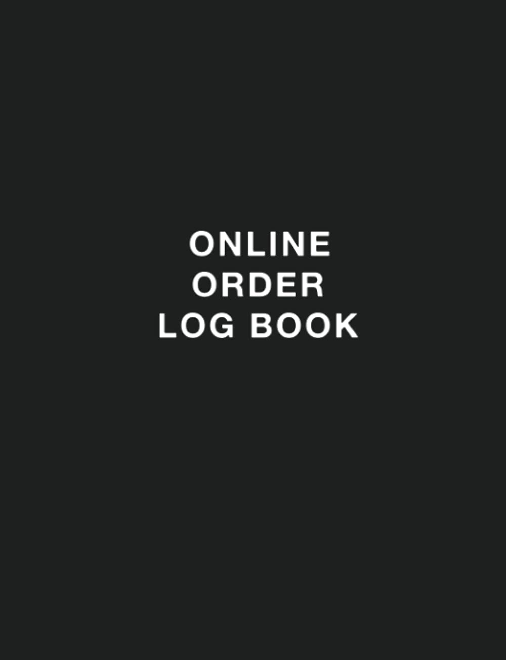 Amazon.com: Online Order Log Book: Simple Tracker for Online Purchases ...