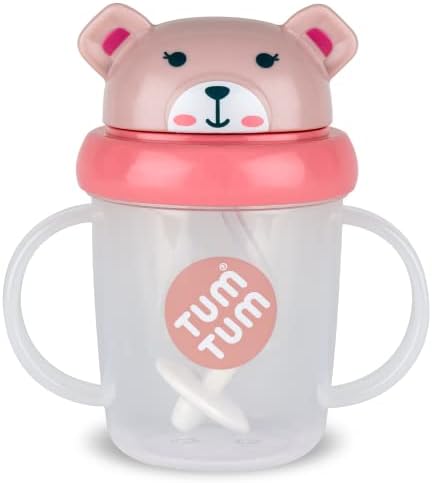 Amazon.com : TUM TUM Tippy Up Free Flow Sippy Cup (No Valve), Sippy Cup ...