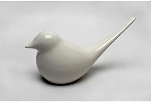 Design Toscano NYZ9366 Contemporary Bird Statue, White, Set of 2 ...