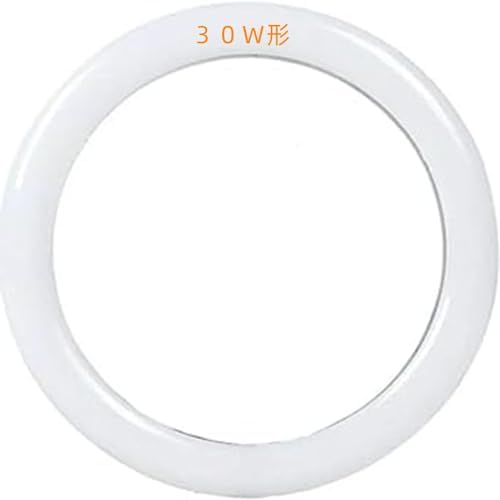 Amazon.co.jp: LED Fluorescent 30W Round Light Bulb Color: 3000K LED ...