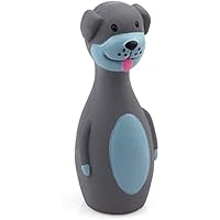 Chiwava 3 Pack 5.7 Inch Squeaky Latex Dog Toys Standing Stick Dog Dog ...