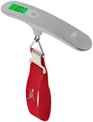 S&H PRIMA TALLY Digital Luggage Scale up to 50 KG or 110 Lb, Suitcase ...