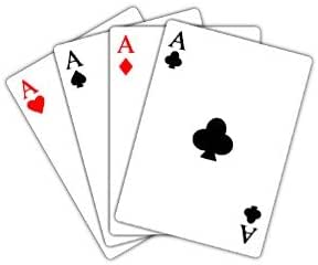 20 Ace playing cards Cake Toppers 4cm On Icing, Card Games - Amazon Canada
