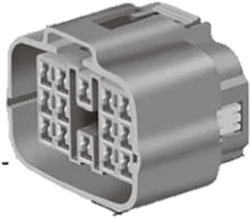 Amazon | 住友電装 SL防水シリーズ コネクタ 6189-7262 標準コネクタ ブラケット固定 クランプ固定 500個入 ...