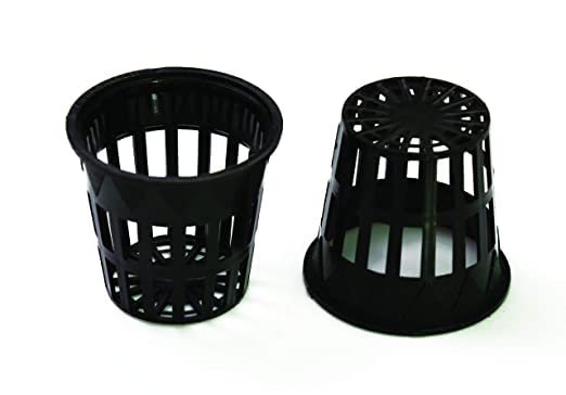 Poddar Farms® Net Pots for Hydroponics | 2-Inches | Black | Food Safe ...