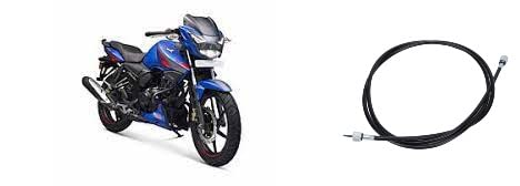 WHEEL DRIVE Compatible with Tvs Apache RTR 160 Bs6 2V Speedometer Cable ...