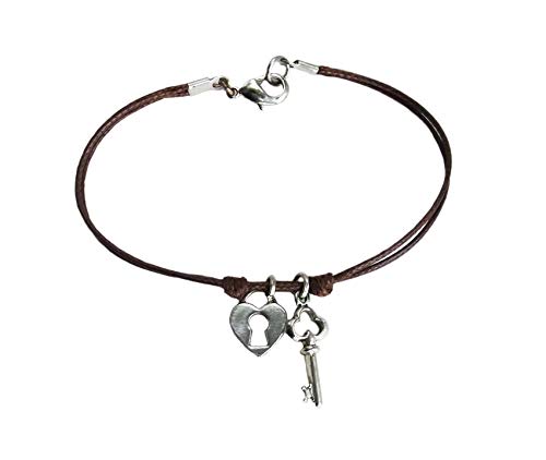 Amazon.com: Key and Lock Bracelet Anklet : Handmade Products