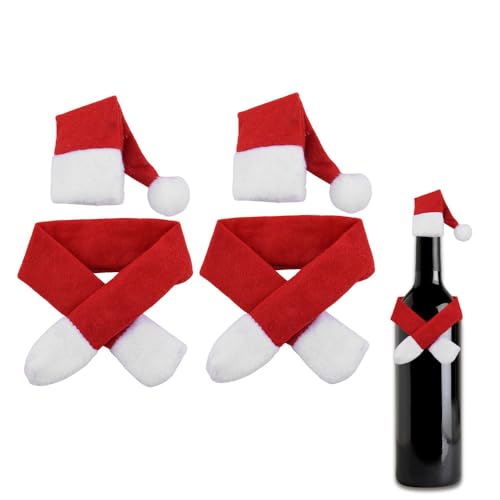 Best Christmas Wine Bottle Decorations for Holiday Hosts and Gifting ...