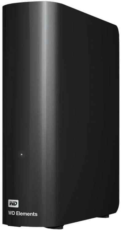 Western Digital 8TB Elements Desktop Hard Drive, WDBBKG0080HBK-AESN ...